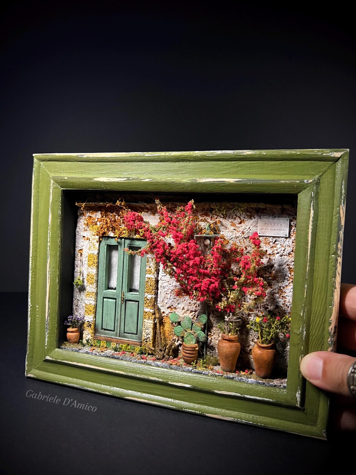 3d Wall Decoration - Handcrafted Diorama in the Frame - Etsy