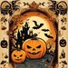 Pumpkin Digital Download, Printable Halloween Art, Halloween Decoration ...