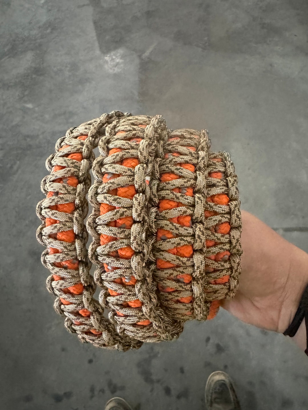 Union Made Camo/orange Cobra Knot Lunch Box Strap Engel Coolers Strap ...