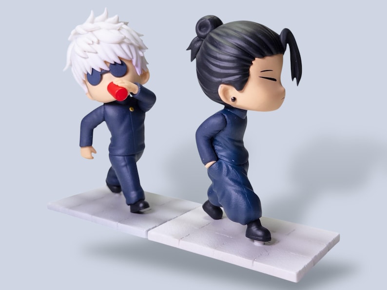 Jujutsu Kaisen Gojo & Geto Figure Set | Student Days JJK Anime ...