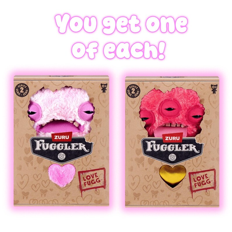 Fuggler Valentine's Day 'v2 Love Fuggs' 2-pack | 2026 Limited Edition ...