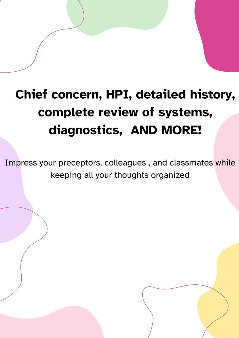 Women's Health/gyn SOAP Note Template - Etsy