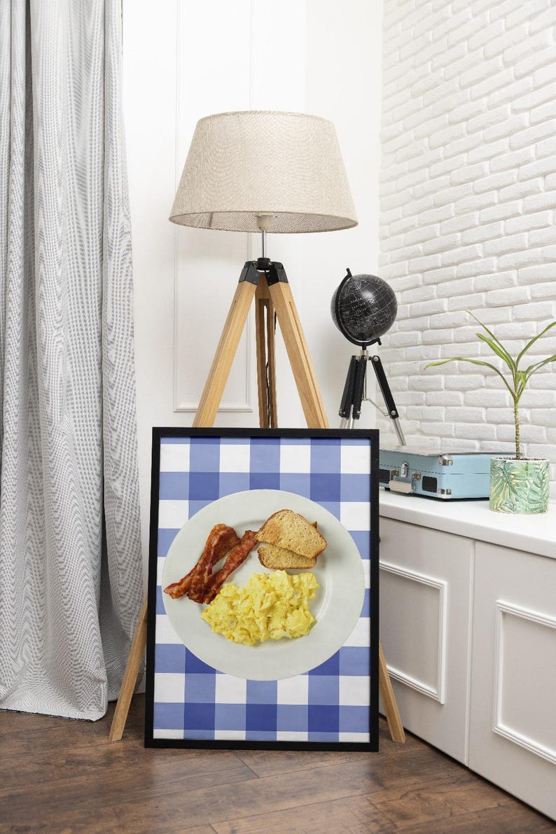 Ron Swanson Breakfast Print: Parks and Rec Funny Kitchen Art - Etsy