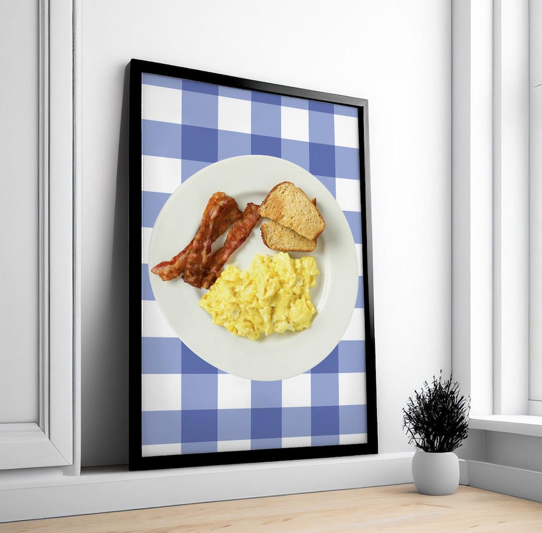 Ron Swanson Breakfast Print: Parks and Rec Funny Kitchen Art - Etsy