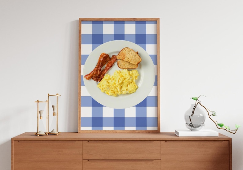 Ron Swanson Breakfast Print: Parks and Rec Funny Kitchen Art - Etsy