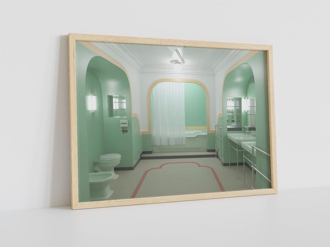 The Shining Movie Bathroom Art Print: Horror Restroom Decor - Etsy