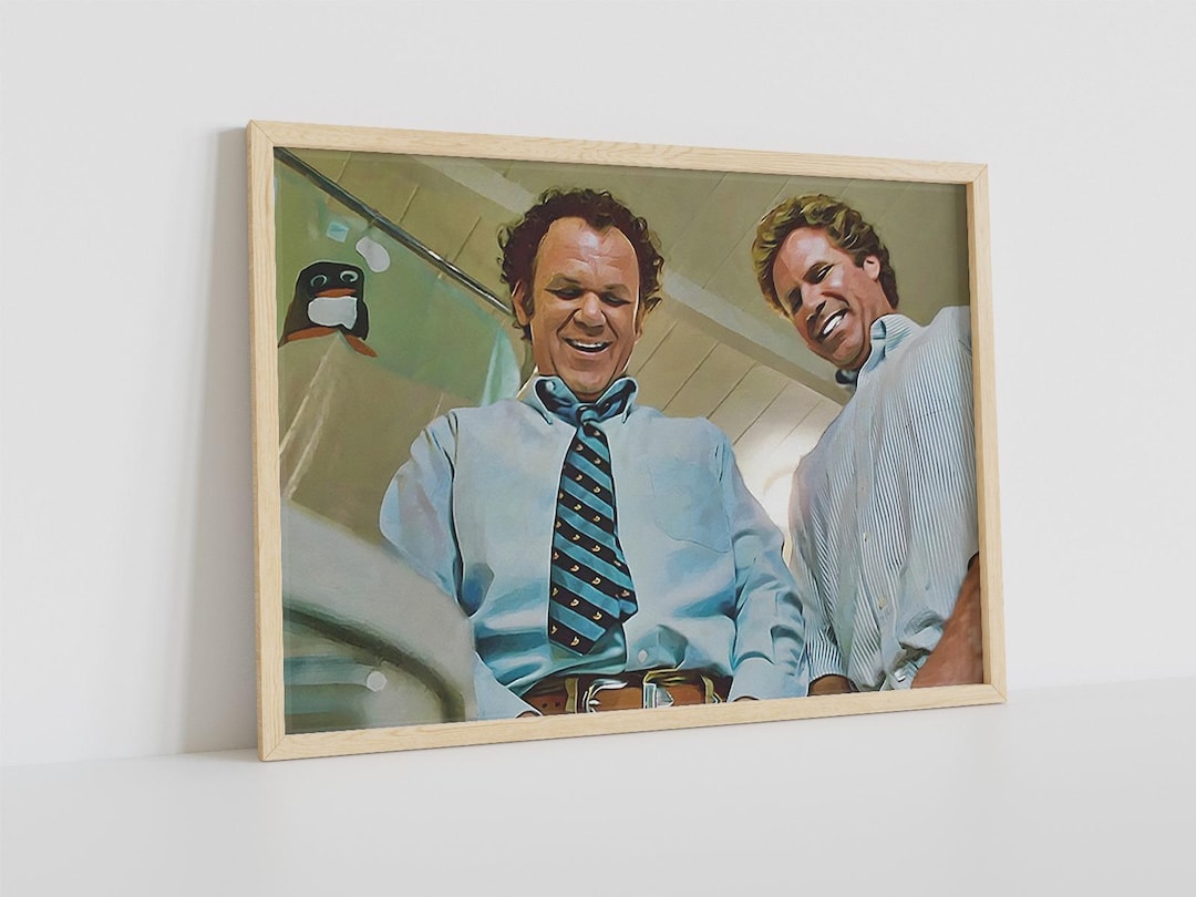 Funny Bathroom Print, Step Brothers Movie Toilet Scene - Bathroom Humor ...