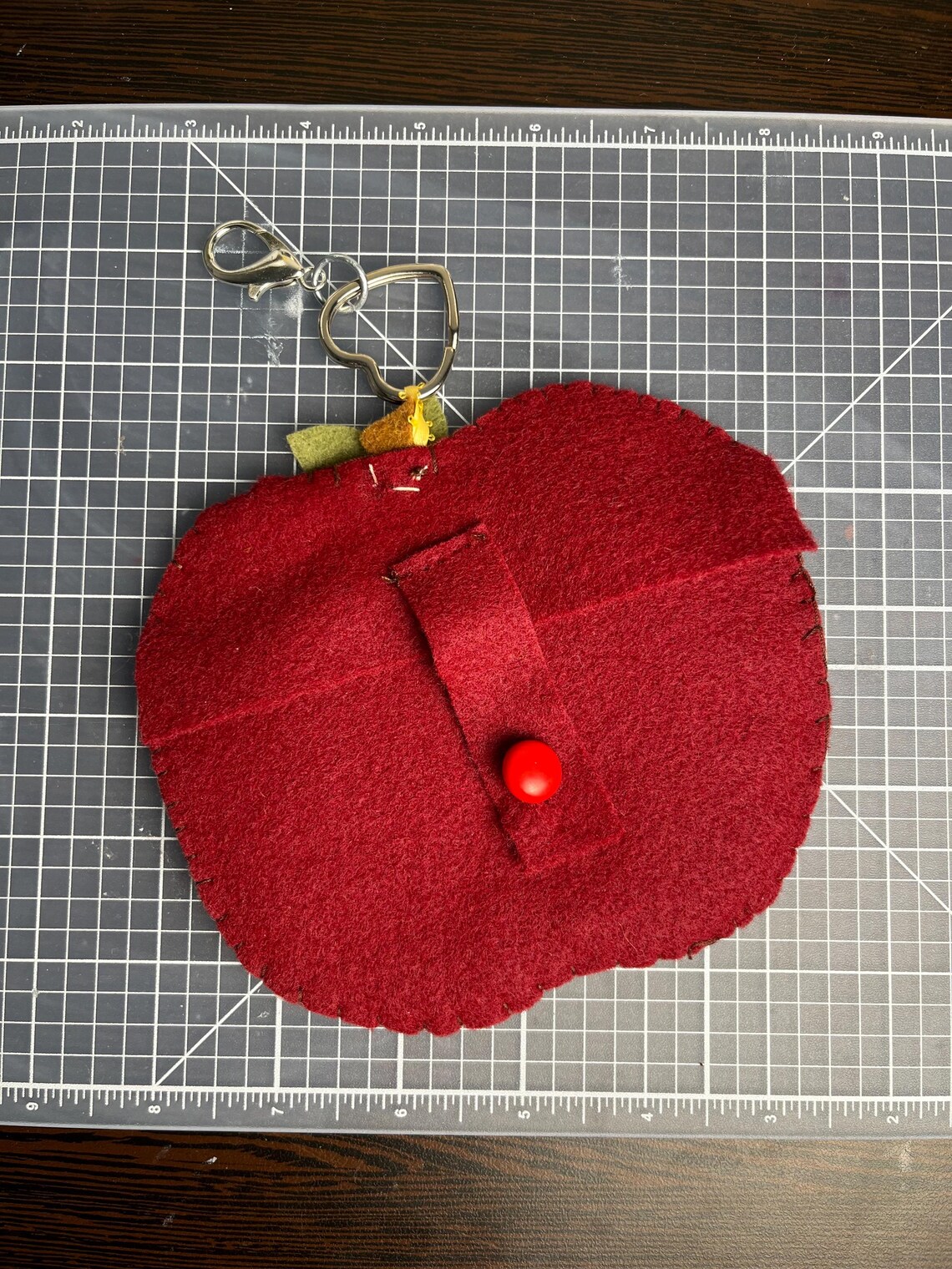 Handmade Felt Figurine Holder / Photocard Holder Keychain - Etsy