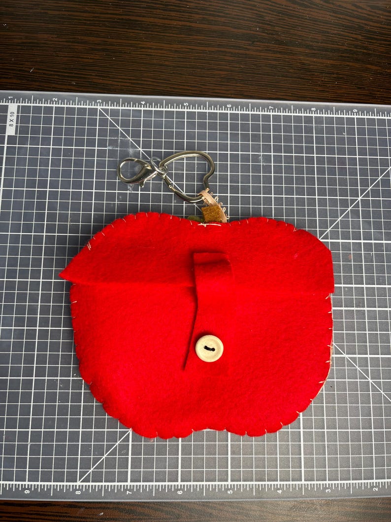 Handmade Felt Figurine Holder / Photocard Holder Keychain - Etsy