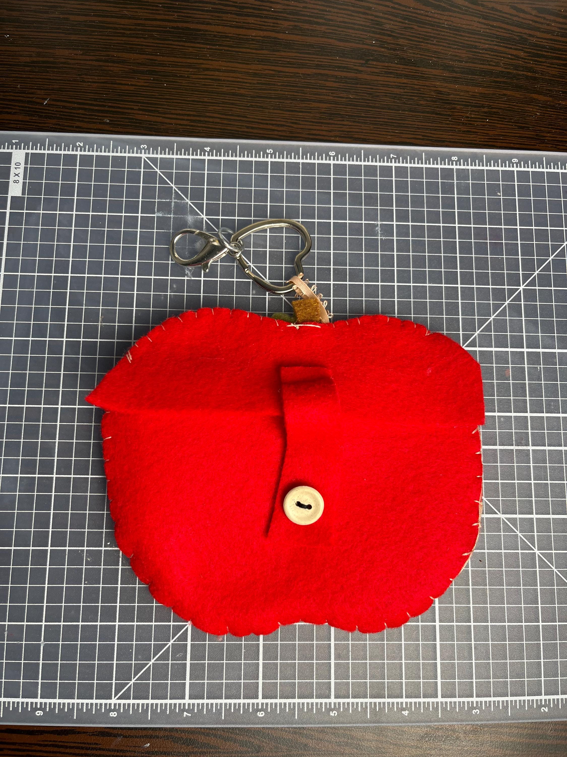 Handmade Felt Figurine Holder / Photocard Holder Keychain - Etsy