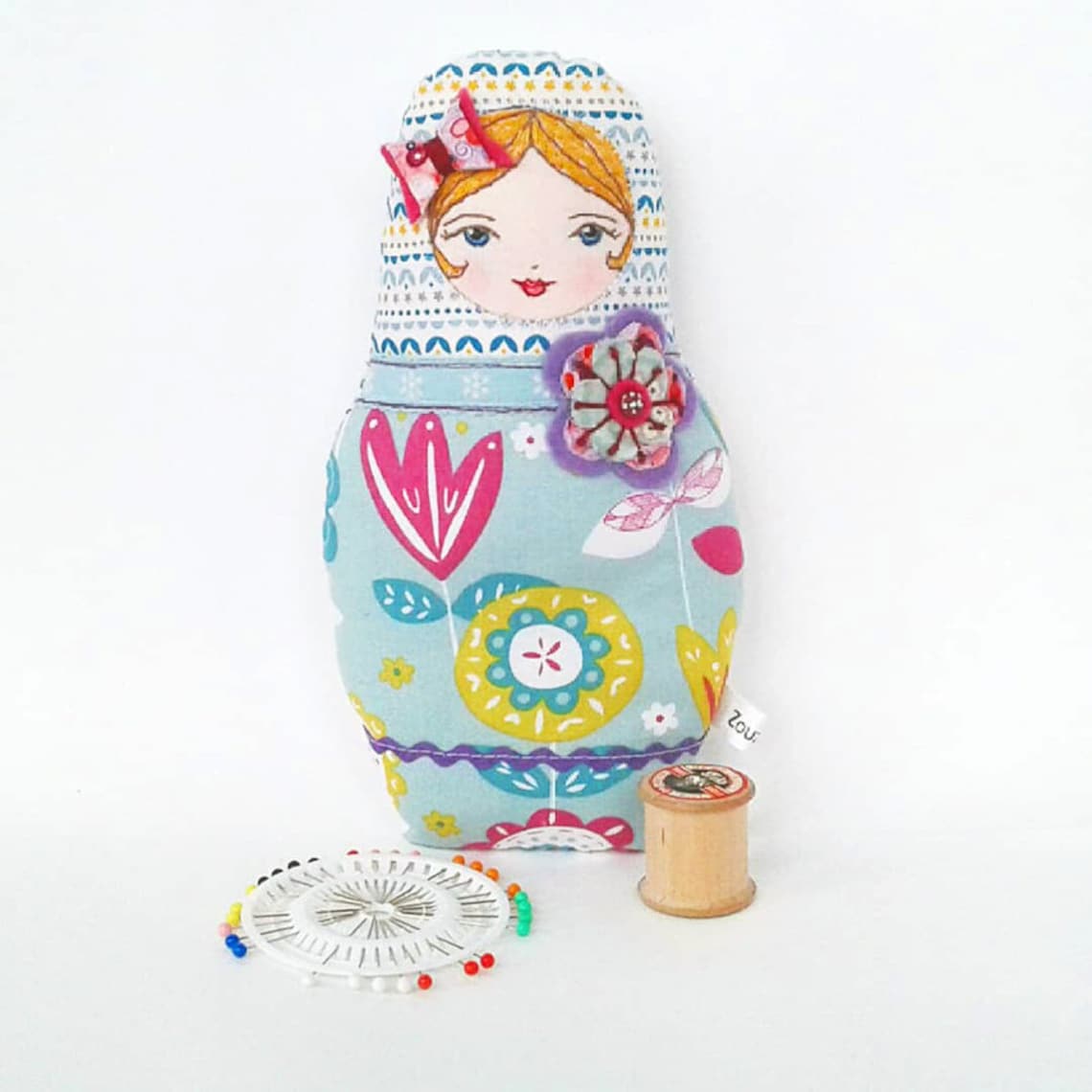 PDF Sewing Pattern Soft Matryoshka Doll Template Russian | Etsy