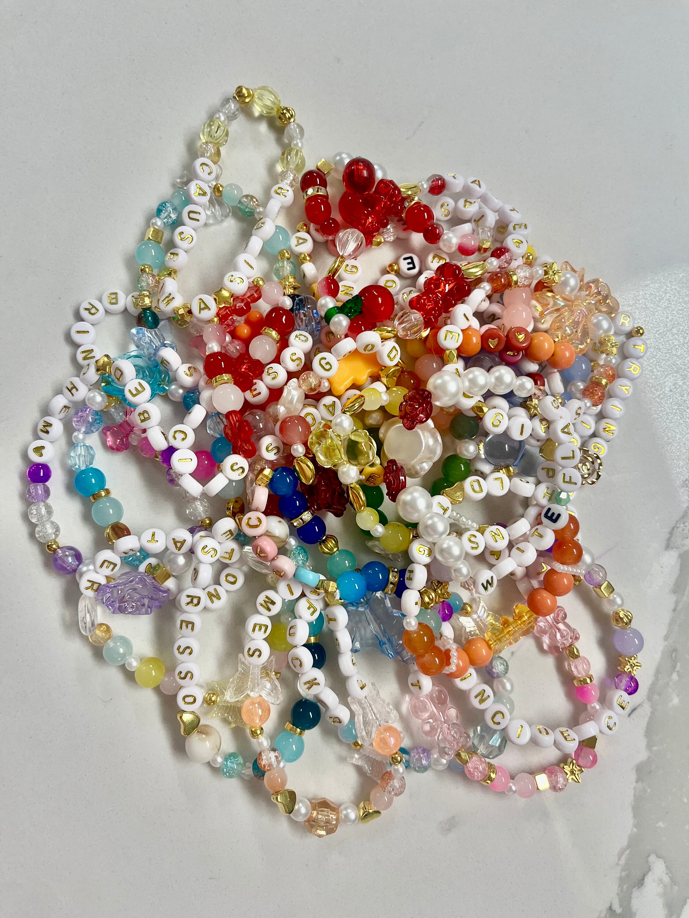 Short N Sweet Tour Bracelets - Etsy