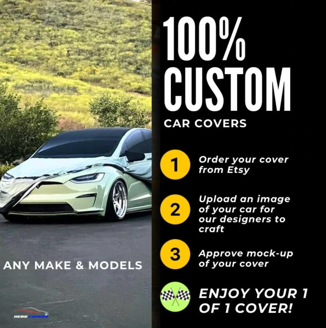 Personalized Porsche Car Covers - Custom Realistic Design, Fits Like a ...