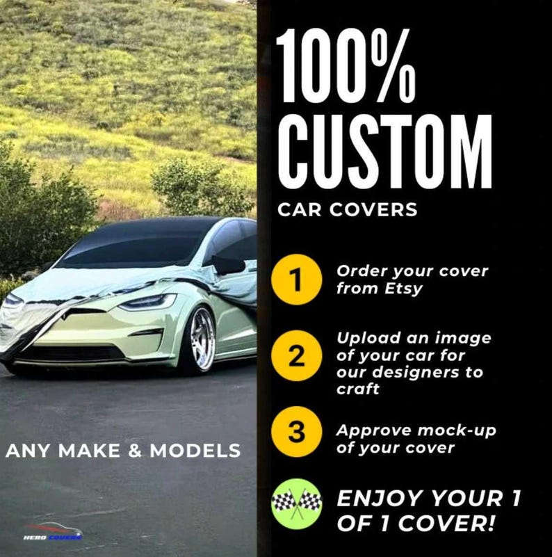 Personalized Porsche Car Covers - Custom Realistic Design, Fits Like a ...