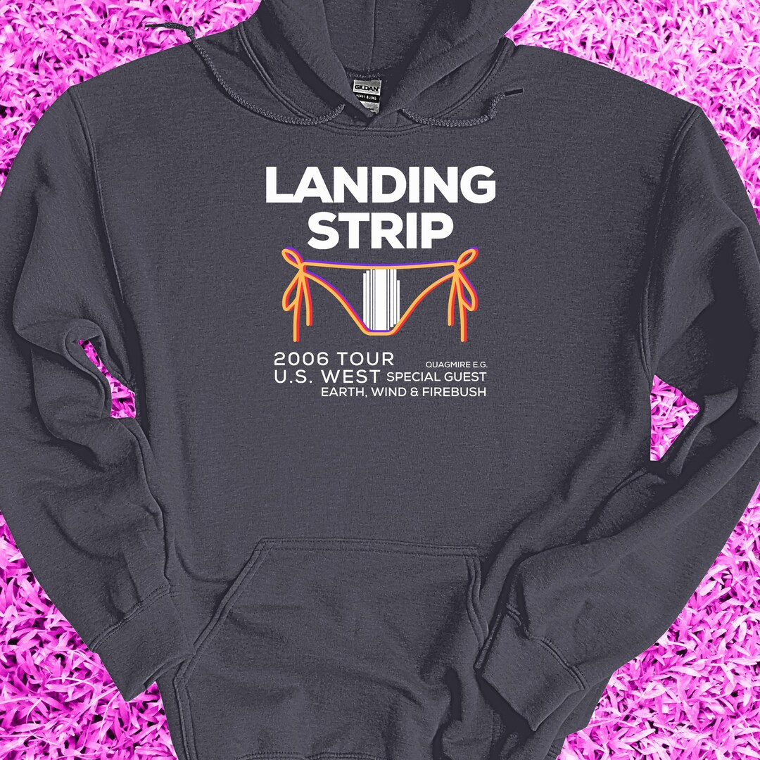 Landing Strip Band Merch Hoodie - 2006 Tour - Soft Heavy Blend - Etsy