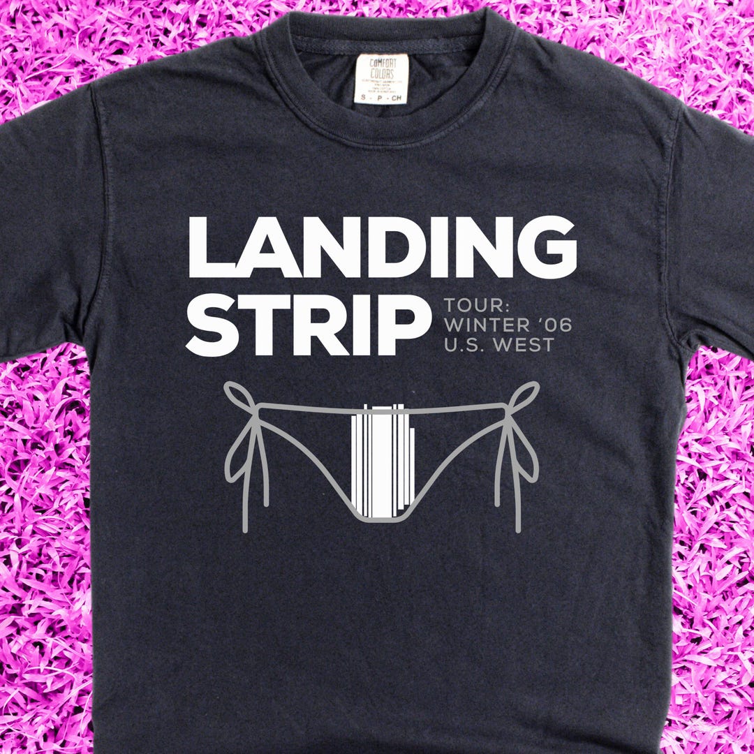 Coveted Band Merch From Landing Strip. Band Name Inspired by the ...