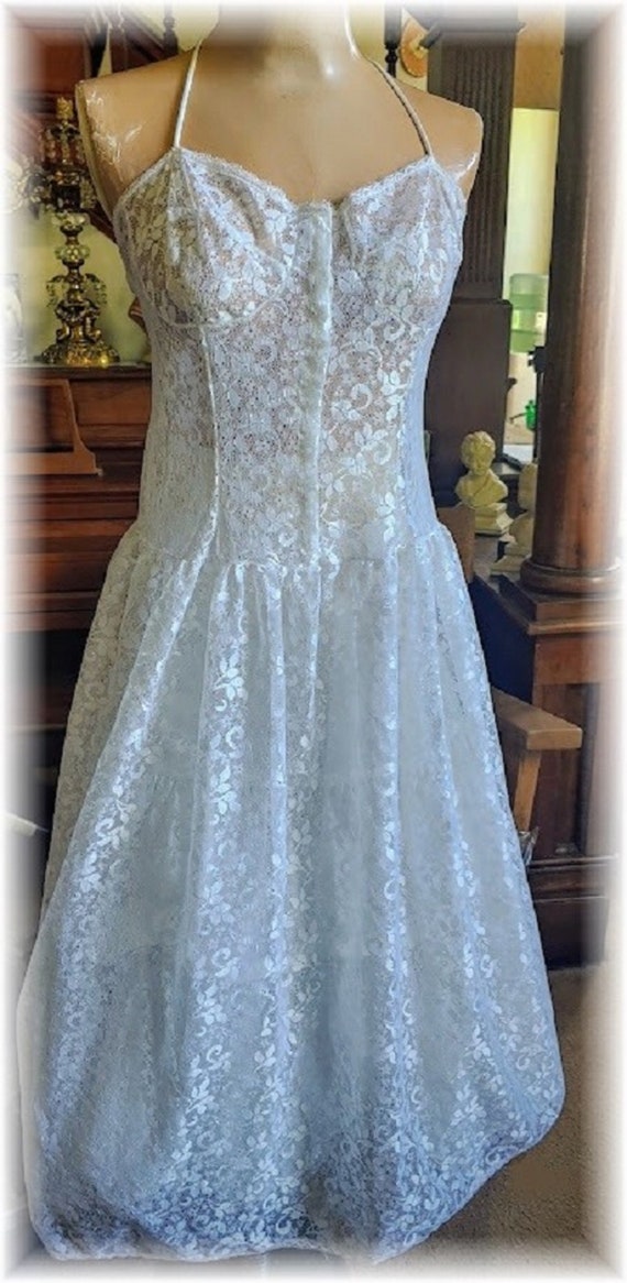 Amaretta Lace Nightgown with Bed Jacket Medium - Gem