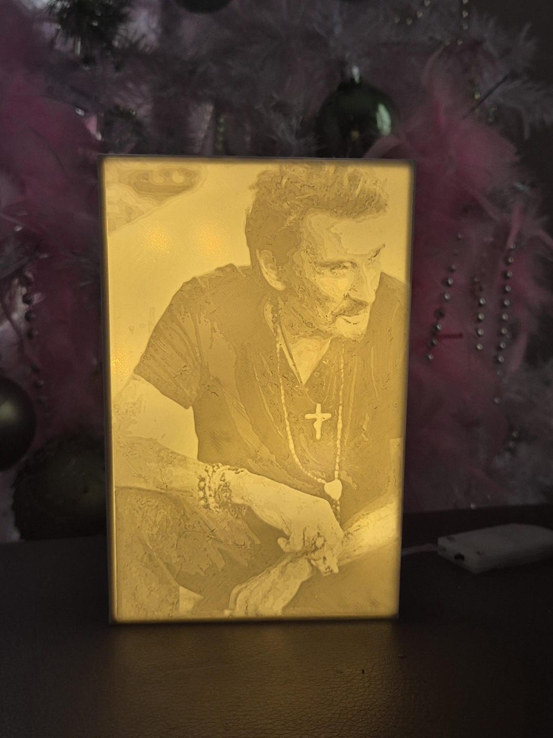 Light-up Photo Frame Lithophane Lightbox Christmas Gift Idea Birth ...