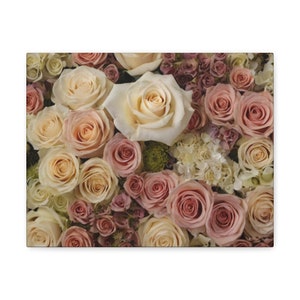 Floral Wall Picture Sizes 7x5 Through 30x24 - Etsy