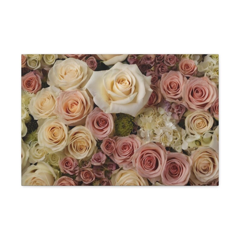 Floral Wall Picture Sizes 7x5 Through 30x24 - Etsy