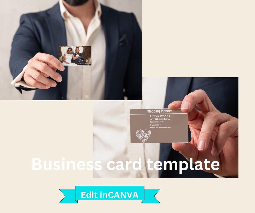 Luxury Business Cards With QR Code Perfect for Small Businesses ...