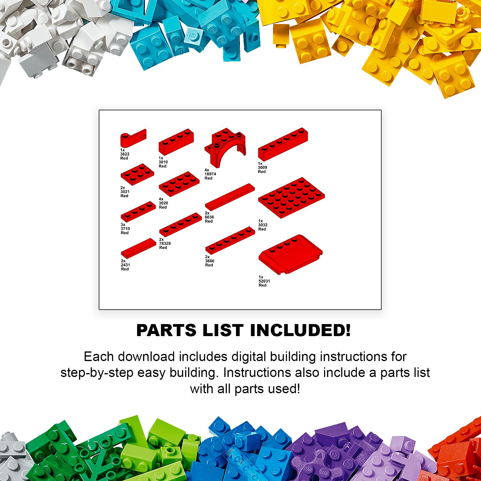 Pub Bar MOC- PDF Instructions (digital Download) - Building ...