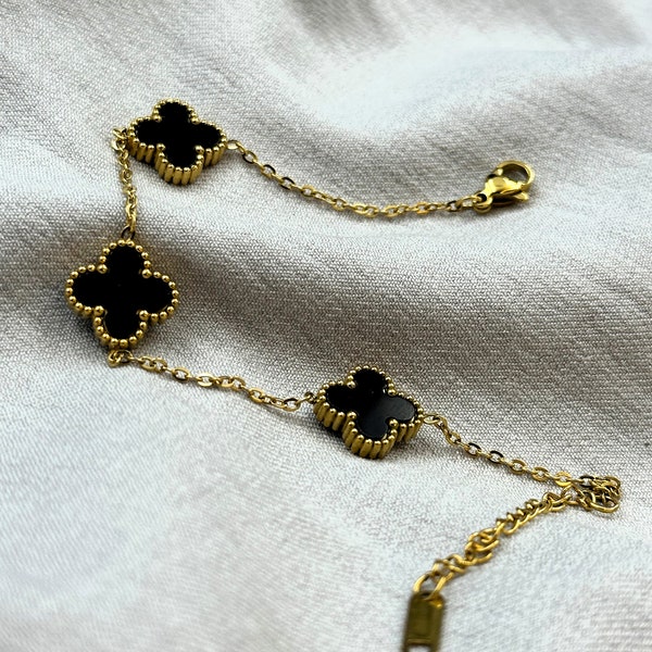 Van Cleef Necklace 4 Leaf Dupe - Etsy