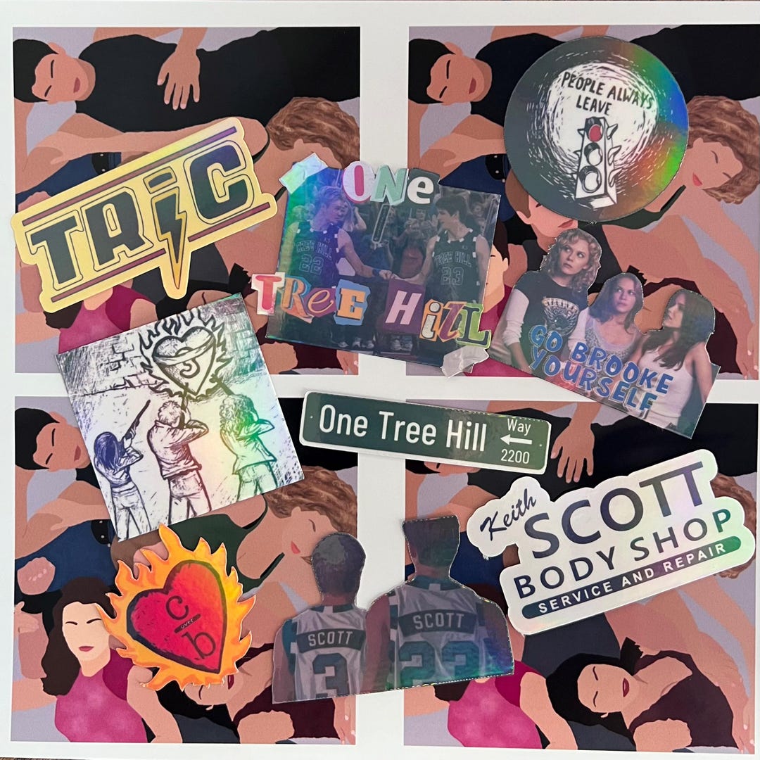 One Tree Hill Sticker Set - Etsy