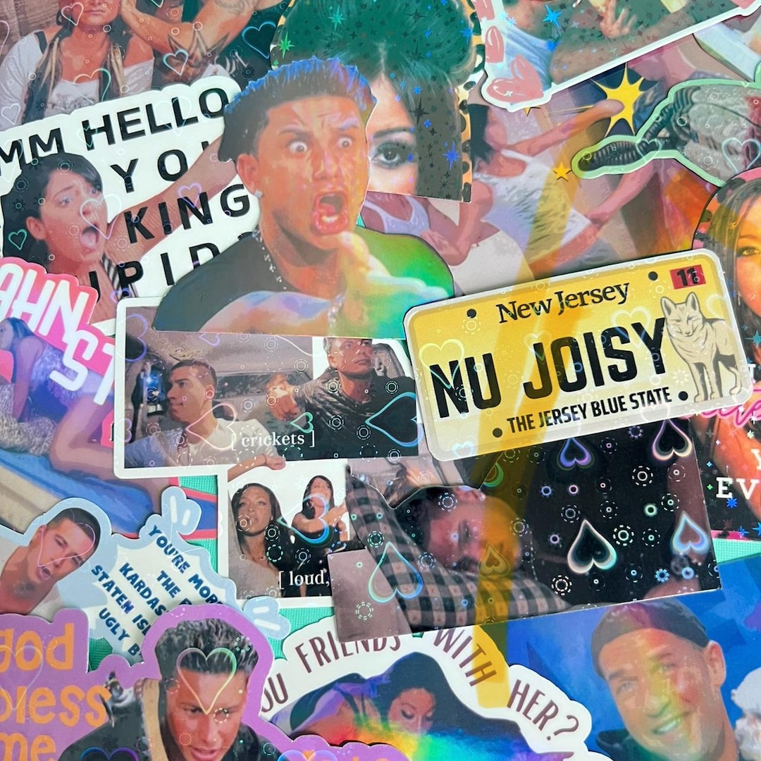 Jersey Shore Sticker Set - Etsy