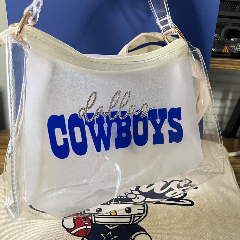 Clear Dallas Cowboys Purse - Etsy