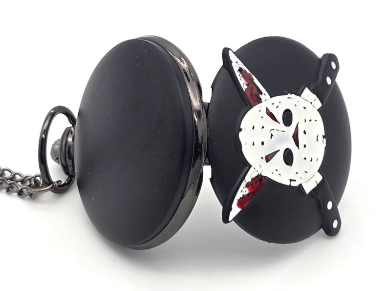 Scary Mask Horror Movie Pocket Watch – Unique Horror Film Memorabilia ...