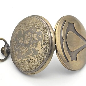 Video Game Pocket Watch - Vintage Steampunk Timepiece Unique Gift Fans ...