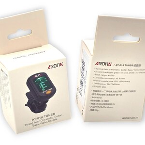 Personalized Clip-on Guitar Tuner - Custom Laser Engraving, Easy Tuning ...