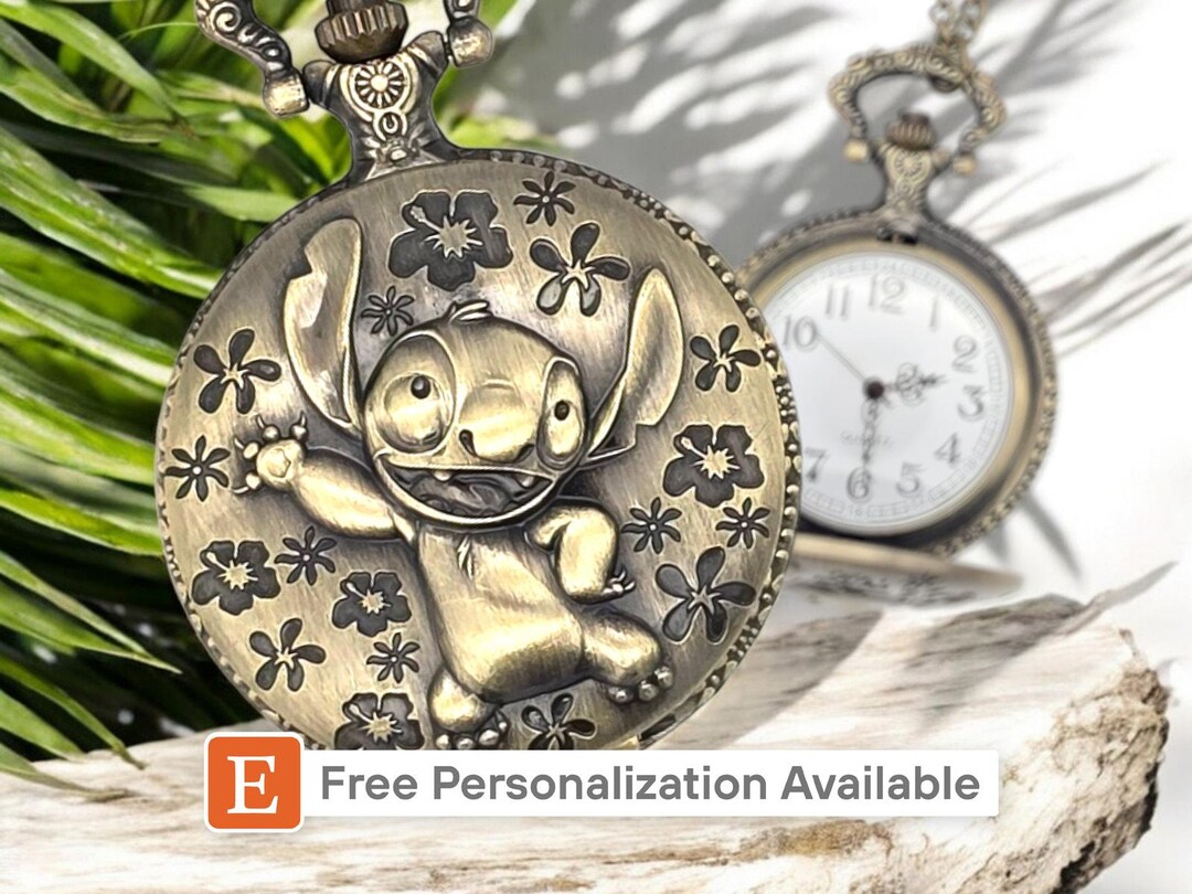 Hawaiian Adventure Pocket Watch - Playful Personalized Gift for Fans ...