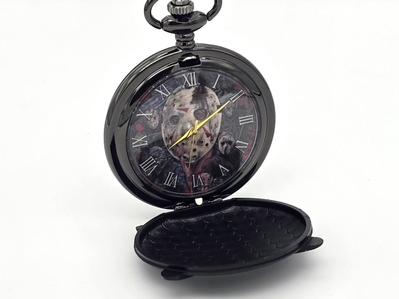 Scary Mask Horror Movie Pocket Watch – Unique Horror Film Memorabilia ...