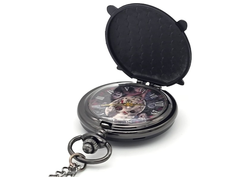Scary Mask Horror Movie Pocket Watch – Unique Horror Film Memorabilia ...