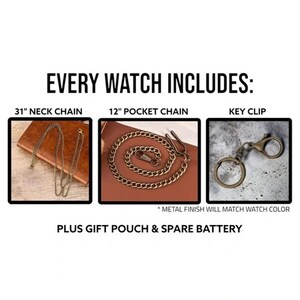 Scary Mask Horror Movie Pocket Watch – Unique Horror Film Memorabilia ...