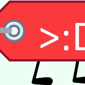 Price Tag/ Taggy From TPOT/ BFB /BFDI Fan Made Plushie! - Etsy