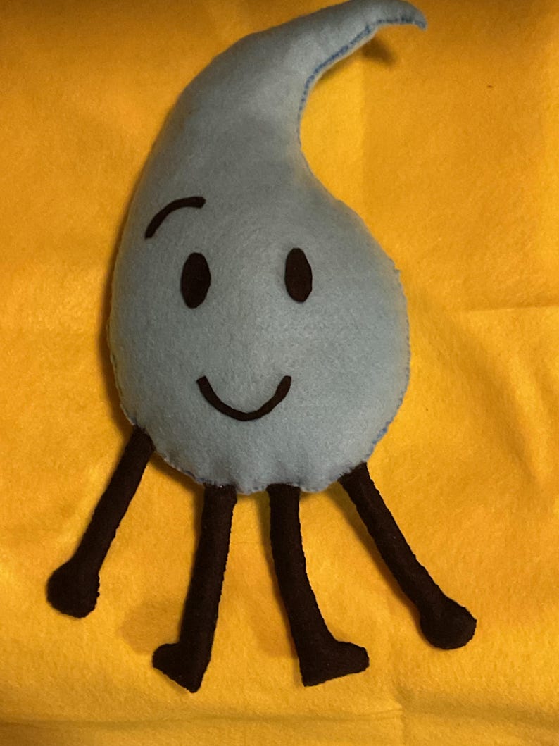 Teardrop From TPOT/BFB Fan Made Plushie! - Etsy
