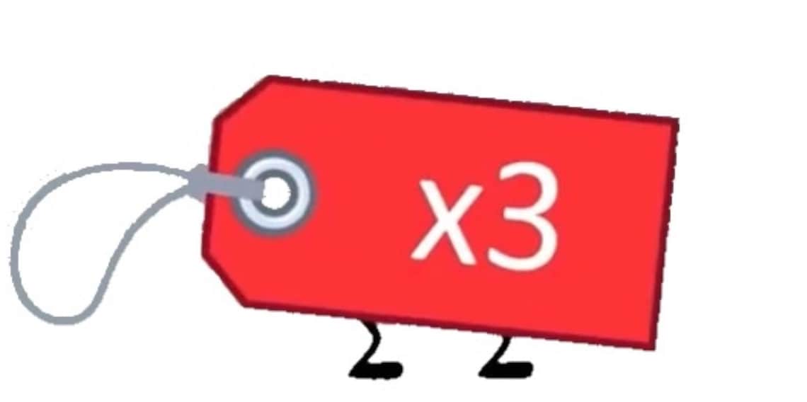 Price Tag/ Taggy From TPOT/ BFB /BFDI Fan Made Plushie! - Etsy