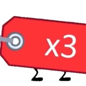 Price Tag/ Taggy From TPOT/ BFB /BFDI Fan Made Plushie! - Etsy