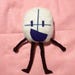 Price Tag/ Taggy From TPOT/ BFB /BFDI Fan Made Plushie! - Etsy