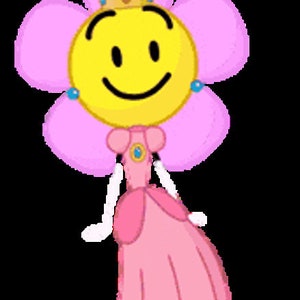 Flower From BFB/TPOT in Princess Peach Dress! - Etsy