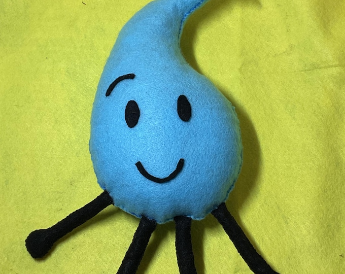 Teardrop BFDI Acrylic Keychain - Etsy
