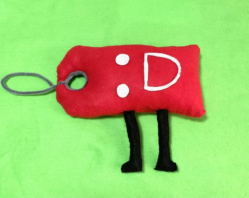 Price Tag/ Taggy From TPOT/ BFB /BFDI Fan Made Plushie! - Etsy