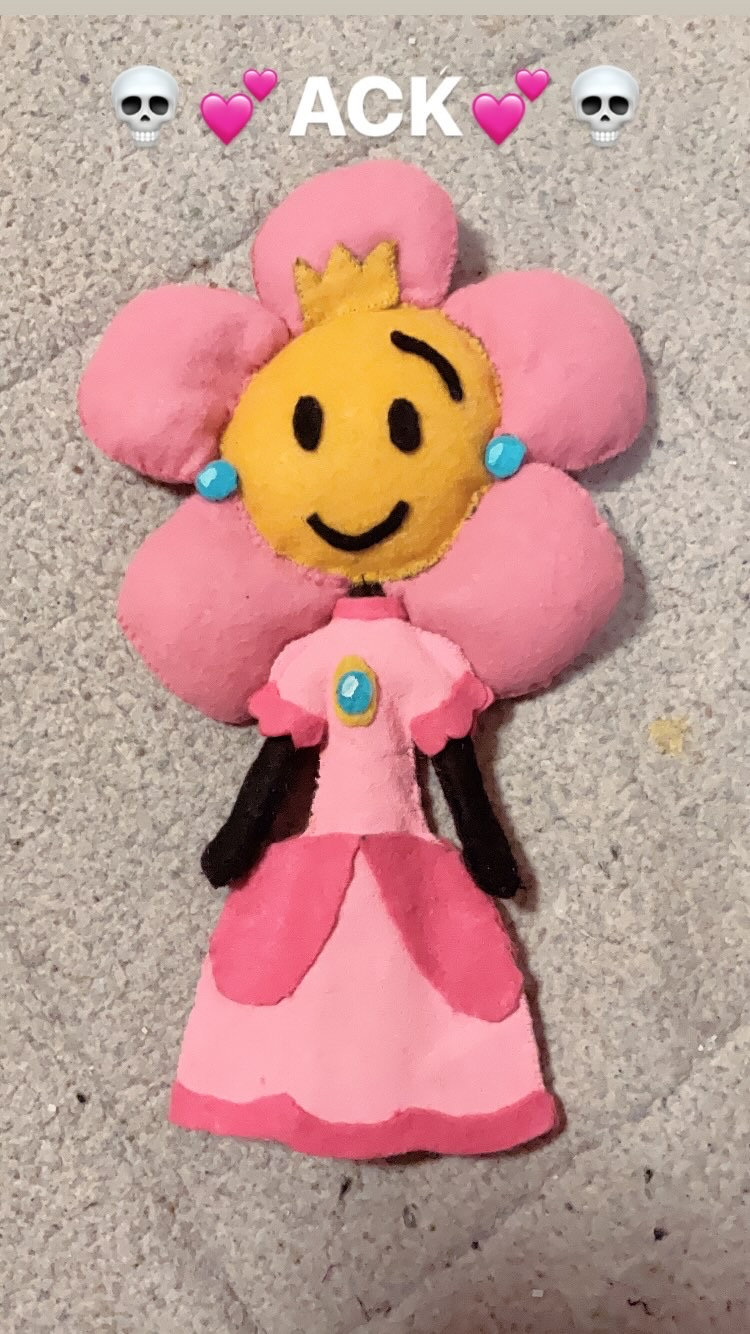 Flower From BFB/TPOT in Princess Peach Dress - Etsy