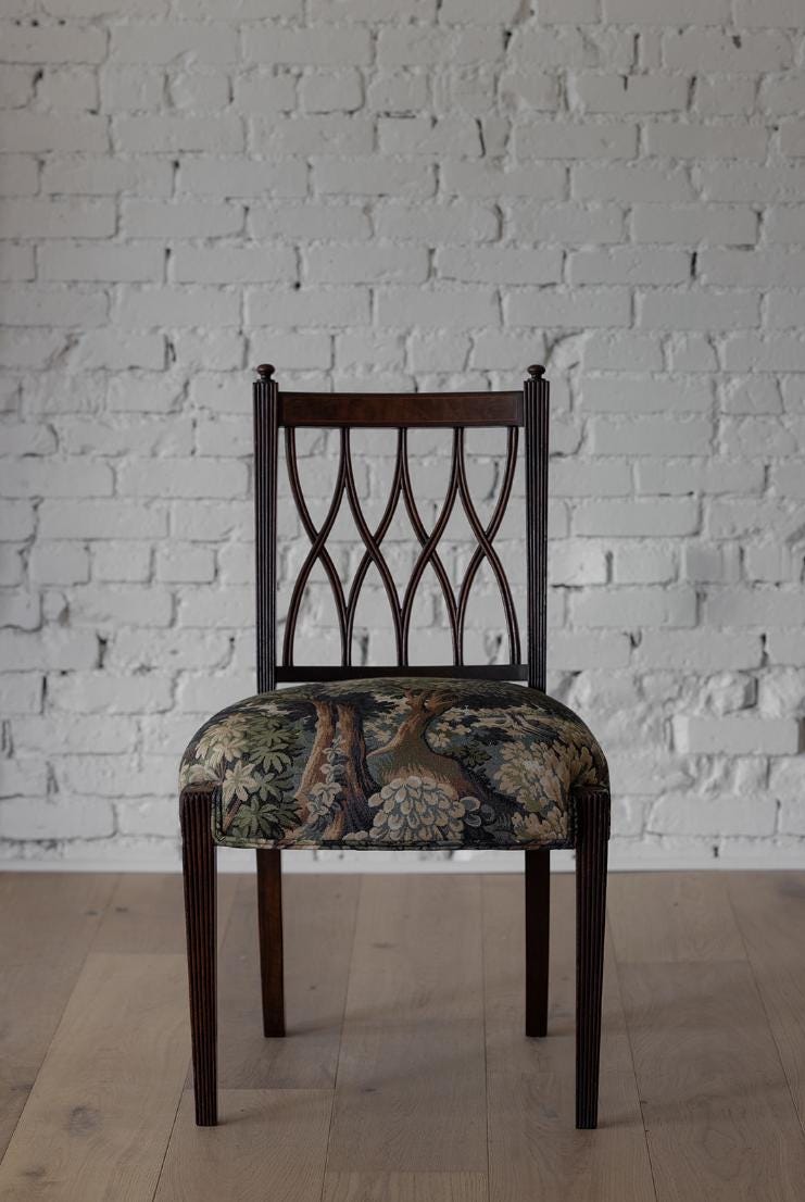 Set of Federal Style Dinning Chairs - Etsy