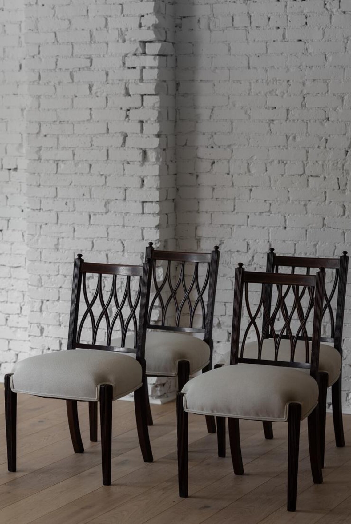 Set of Federal Style Dinning Chairs - Etsy