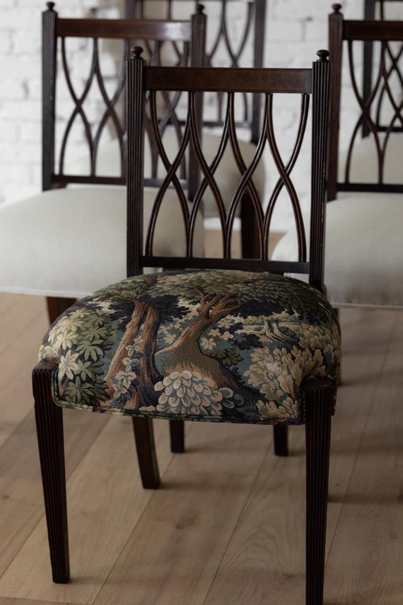 Set of Federal Style Dinning Chairs - Etsy