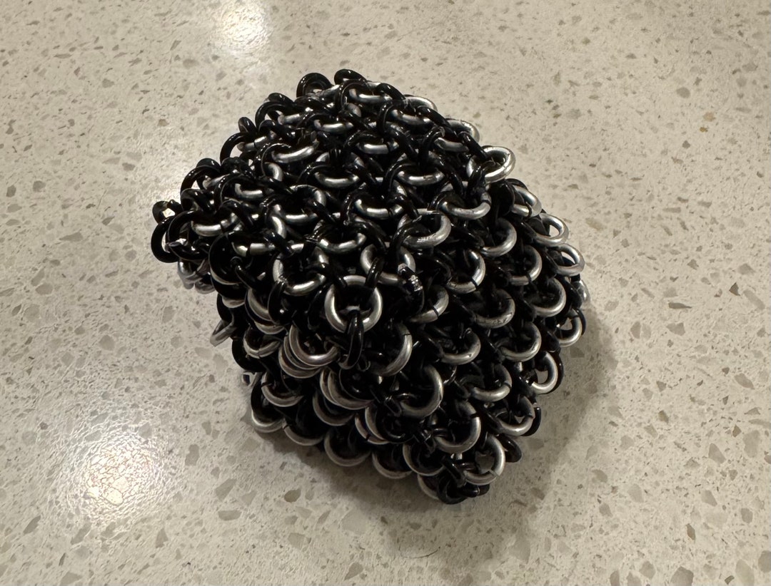 Chainmail Jelly Cube Fidget Toy - Etsy